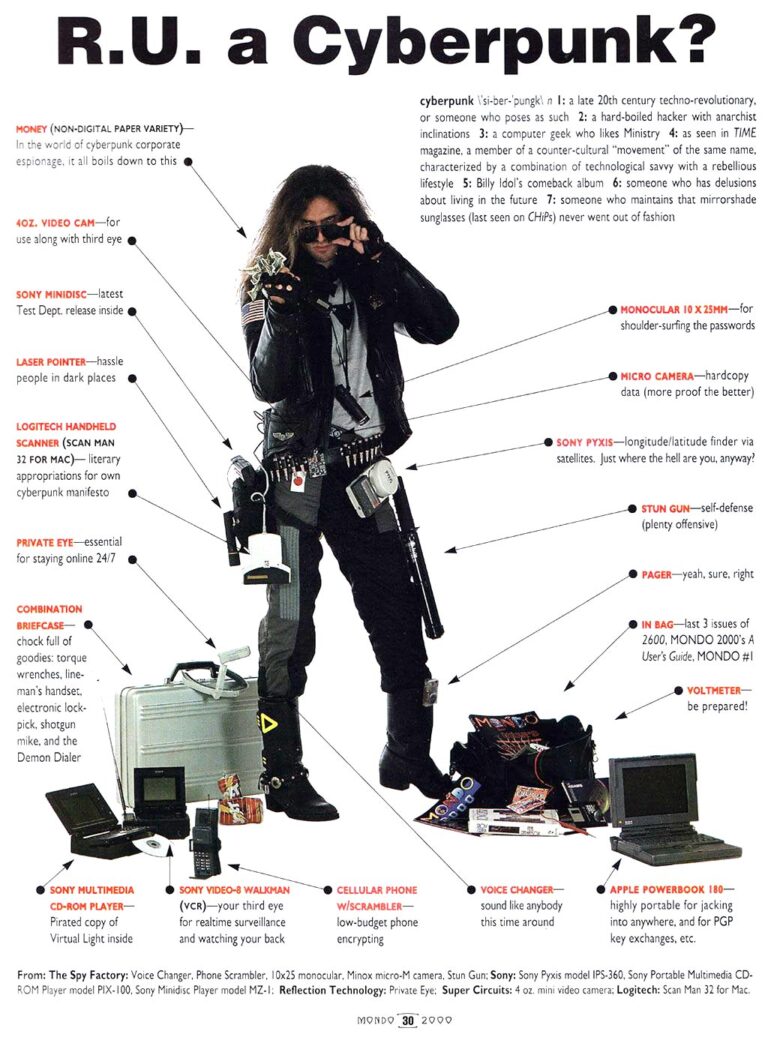 The Cyberpunk Fashion Aesthetic – SHELLZINE